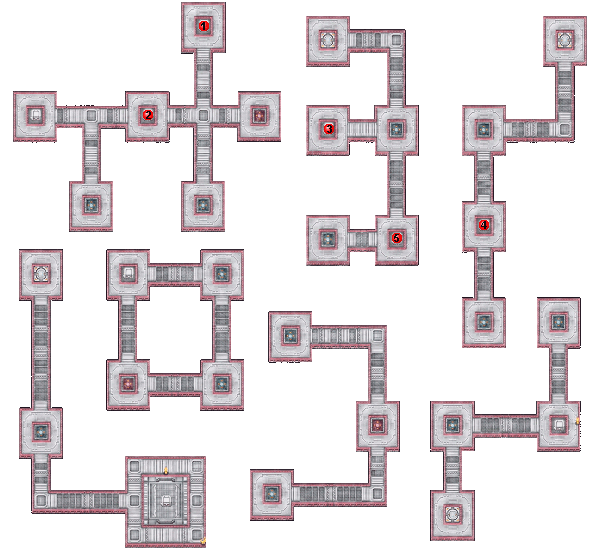 Phantasy Star Cave - Phantasy Star Generation 2 - Skure Spaceport