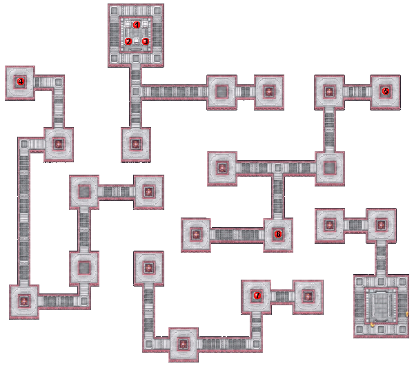 Phantasy Star Cave - Phantasy Star Generation 2 - Skure Spaceport